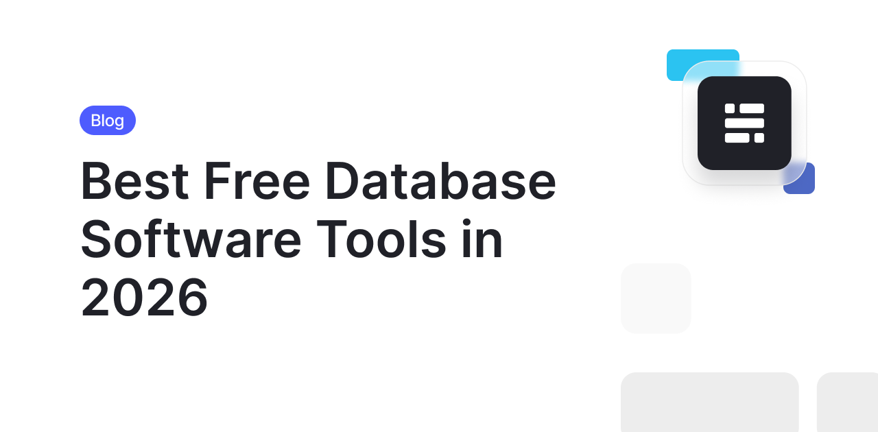 Best Free Database Software Tools in 2026