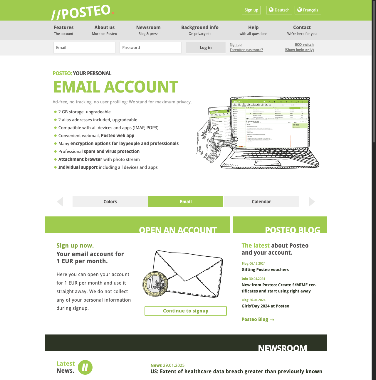 Featured Encrypted Email Resource - Posteo | PRVC