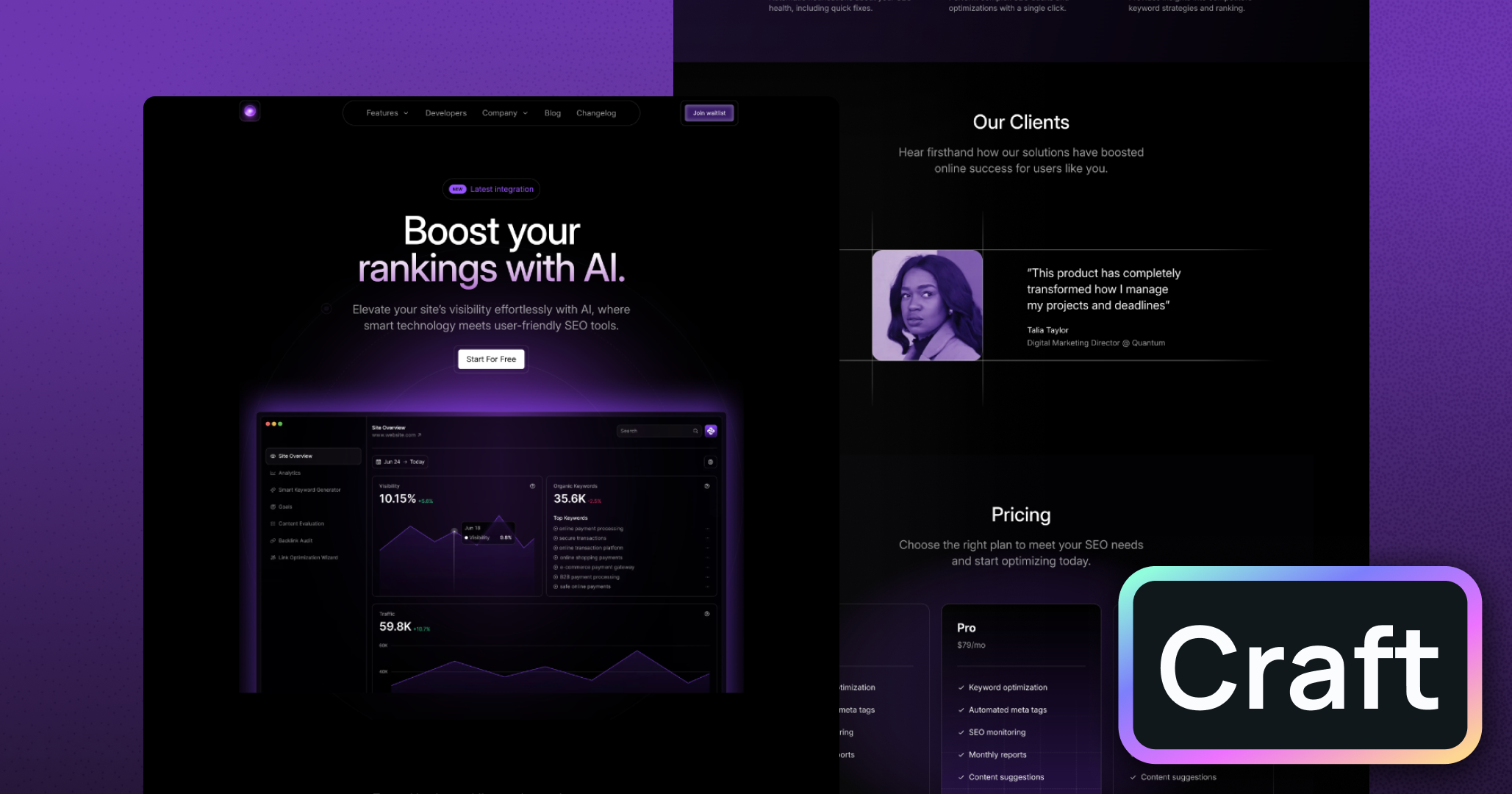 Ascend — AI Startup SaaS Template